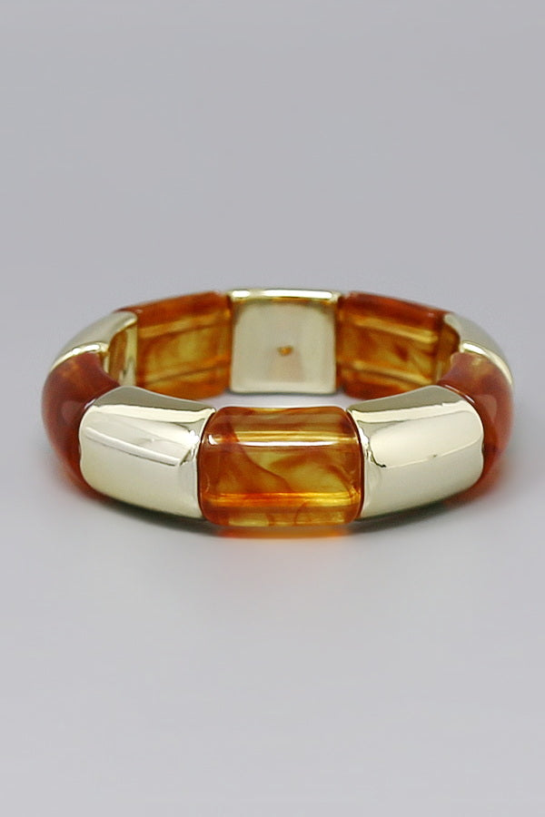 Marble Beaded Acetate Stretch Bracelet – US Jewelry House